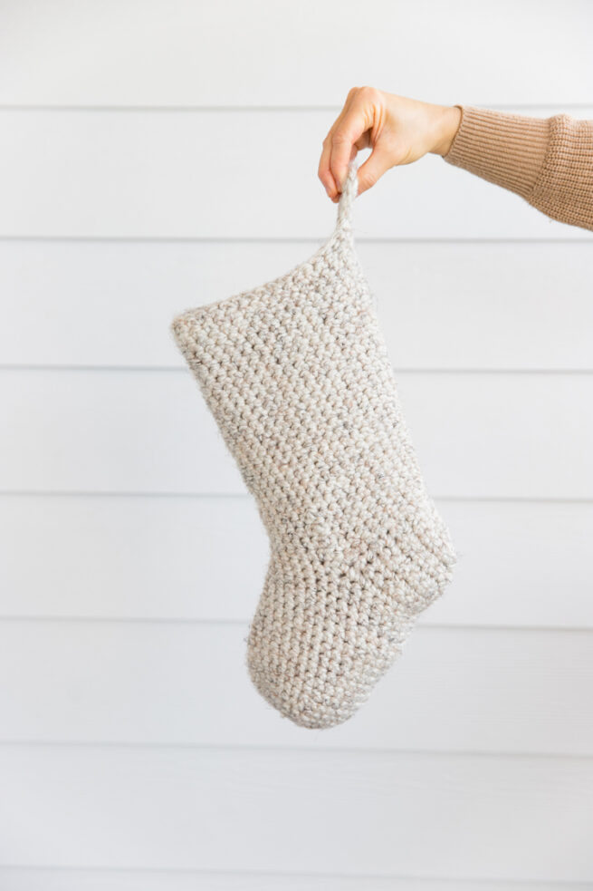 Basic Crochet Stocking – Free Pattern