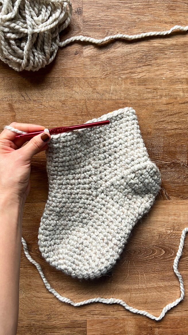 Basic Crochet Stocking – Free Pattern