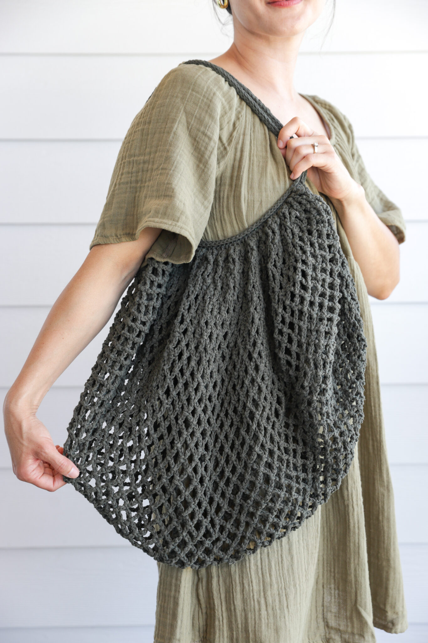 Mesh Market Crochet Bag – Free Pattern